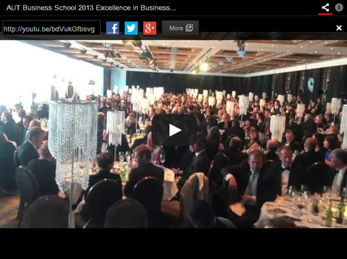 AUT Business School 2013 Excellence in Business Support Awards - video ...