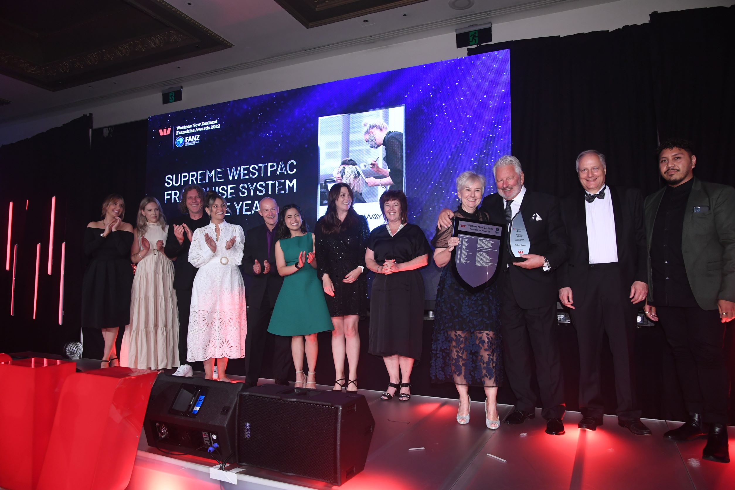 Rodney Wayne, Caci win Supremes at Franchise Awards | NZBusiness Magazine